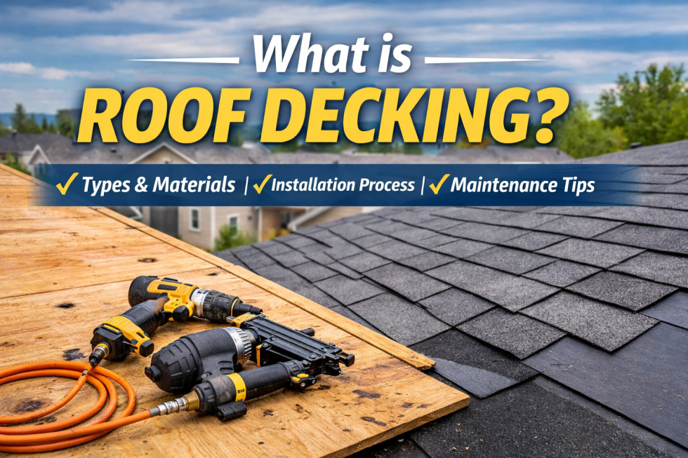 What is Roof Decking? Everything You Need to Know - FRS Roofing + Gutters